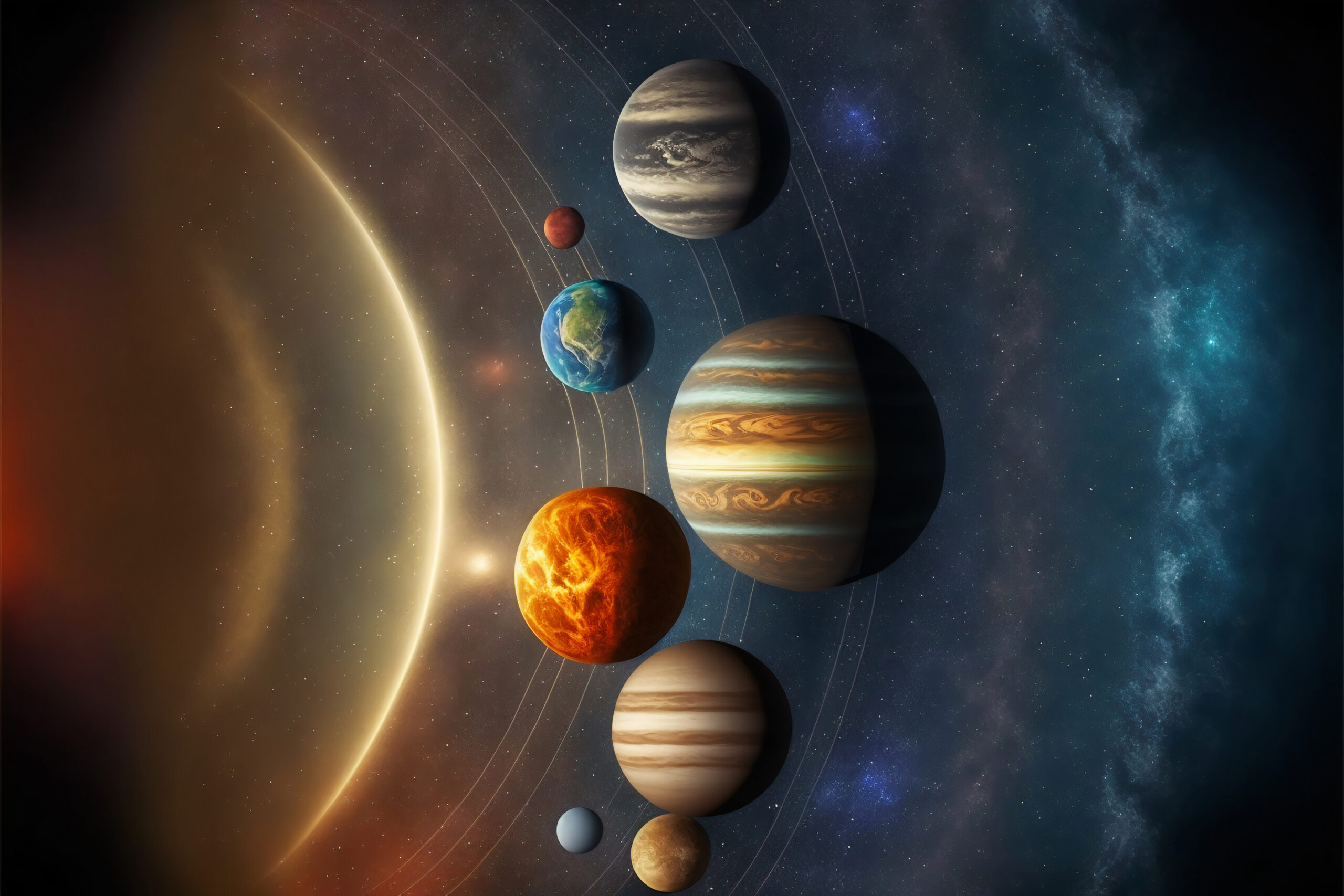 ¿De qué materiales están hechos los planetas del sistema solar ...